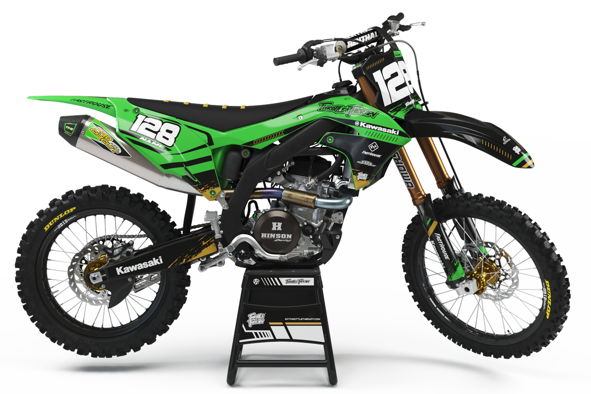 Kawasaki MX Graphics – Throttle Therapy