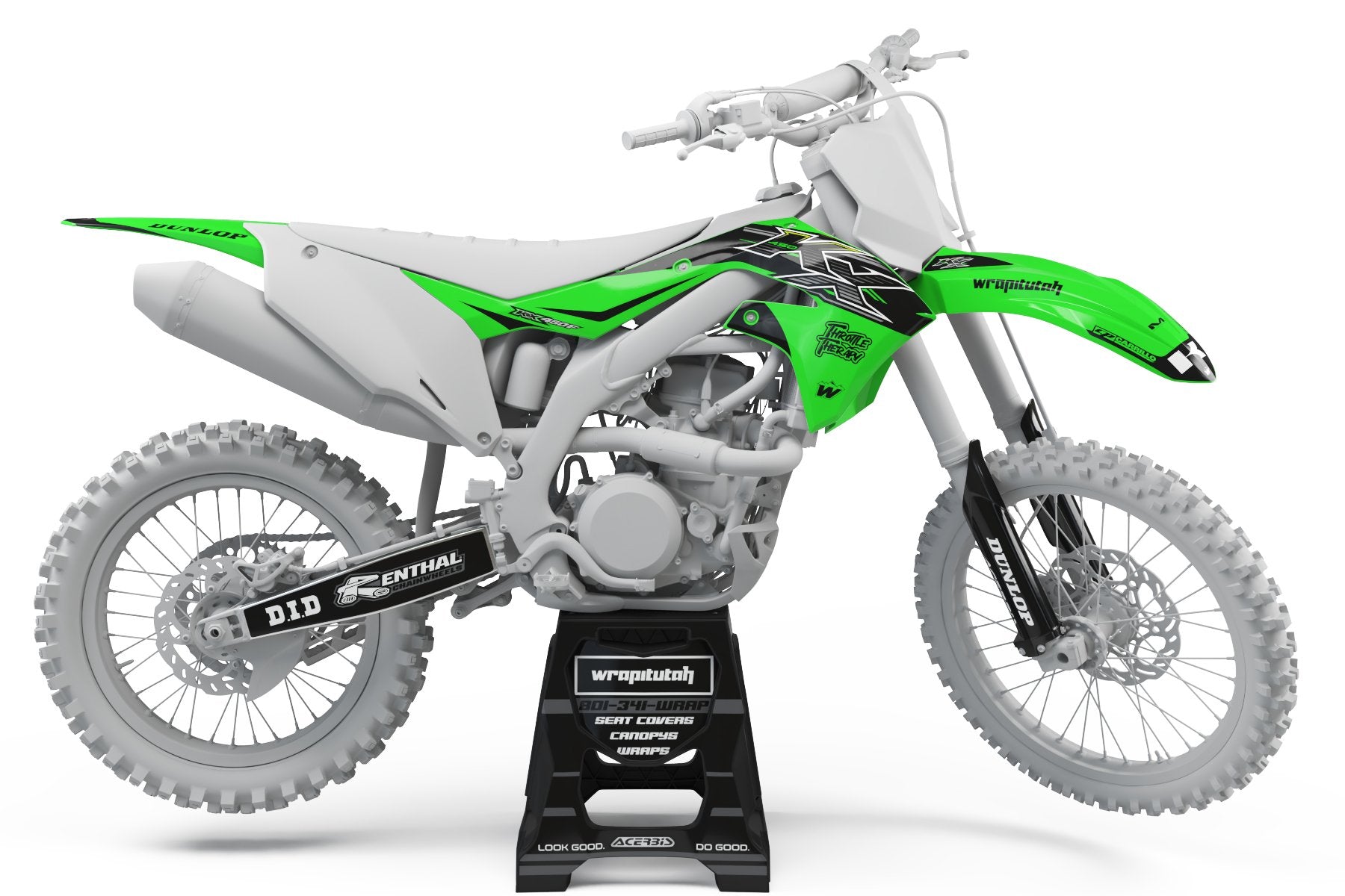 Kawasaki MX Graphics – Throttle Therapy